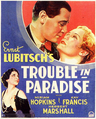 Ladrão de Alcova / Trouble in Paradise – + de 50 Anos de Filmes